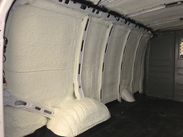 Why Insulate Your Cargo Van | Insul Foam Services Calgary | Spray Foam ...
