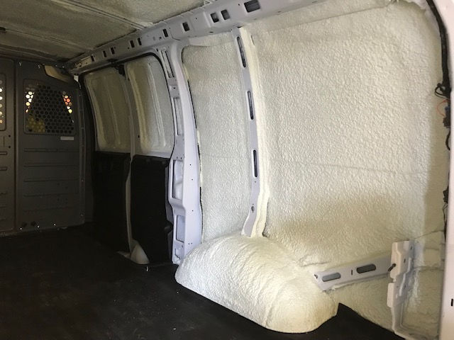 Why Insulate Your Cargo Van | Insul Foam Services Calgary | Spray Foam ...