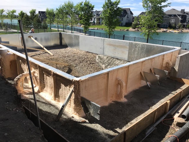 In-ground Pool Spray Foam Insulation | Insul Foam Services Calgary ...