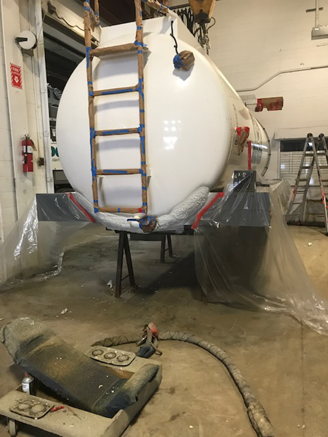 Water Tank Insulation | Insul Foam Services Calgary | Spray Foam Insulation