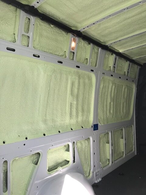 Trade Van Insulation 4 | Insul Foam Services Calgary | Spray Foam ...