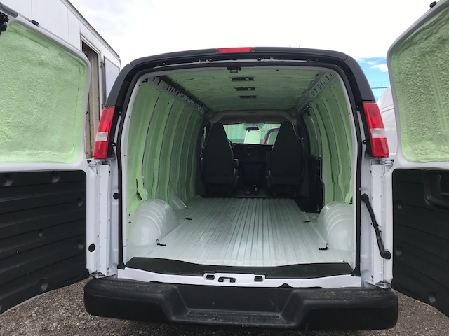 Your cargo van will thank you! | Insul Foam Services Calgary | Spray ...
